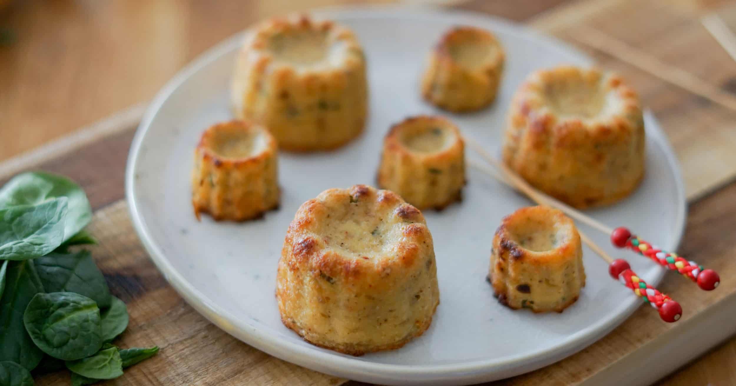 Cannelés salés au thon - Conserves de Poissons